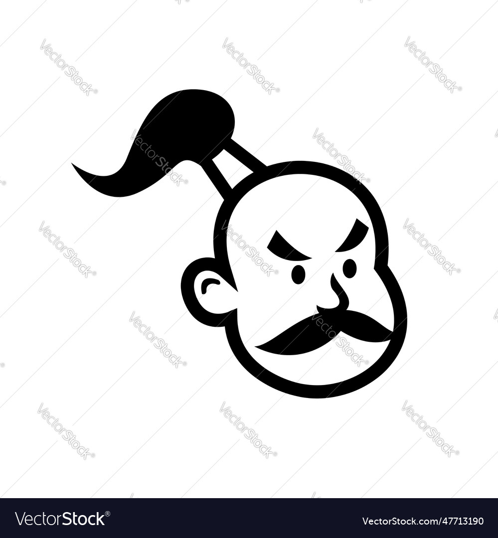 Genie mascot logo icon design Royalty Free Vector Image