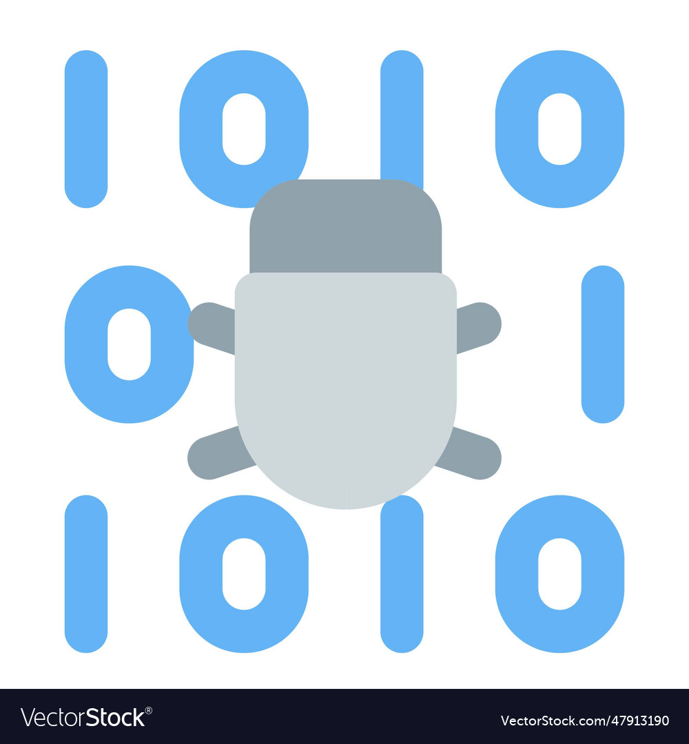 Overflowing bug in the binary code search Vector Image