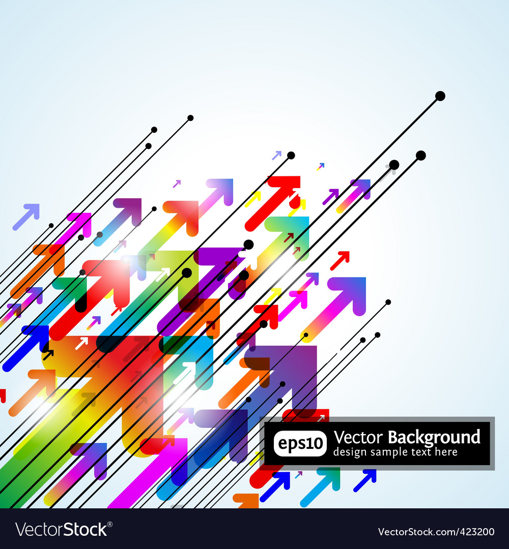 Abstract colored gradient Royalty Free Vector Image