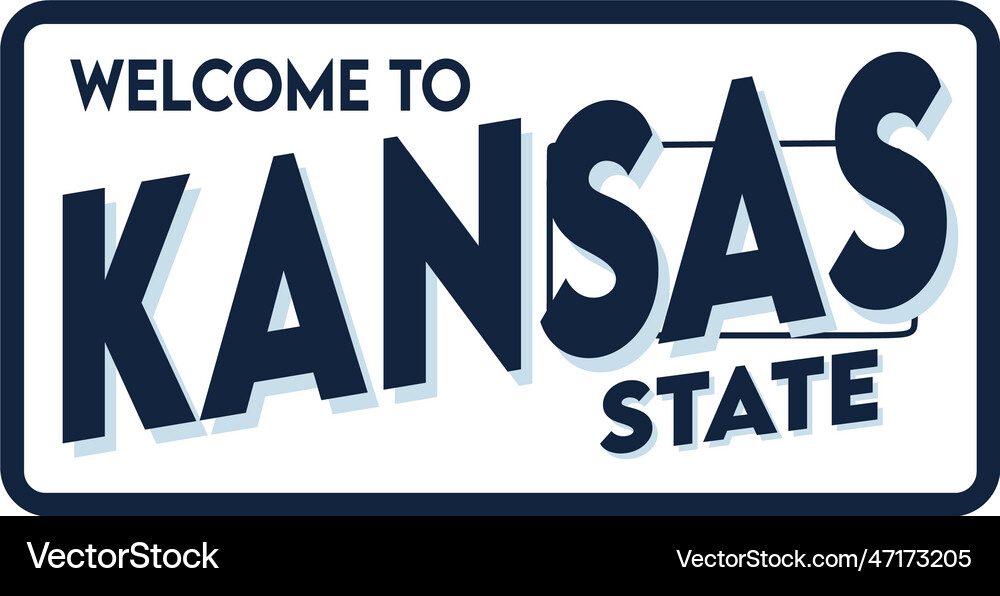 Happy kansas day with white background Royalty Free Vector