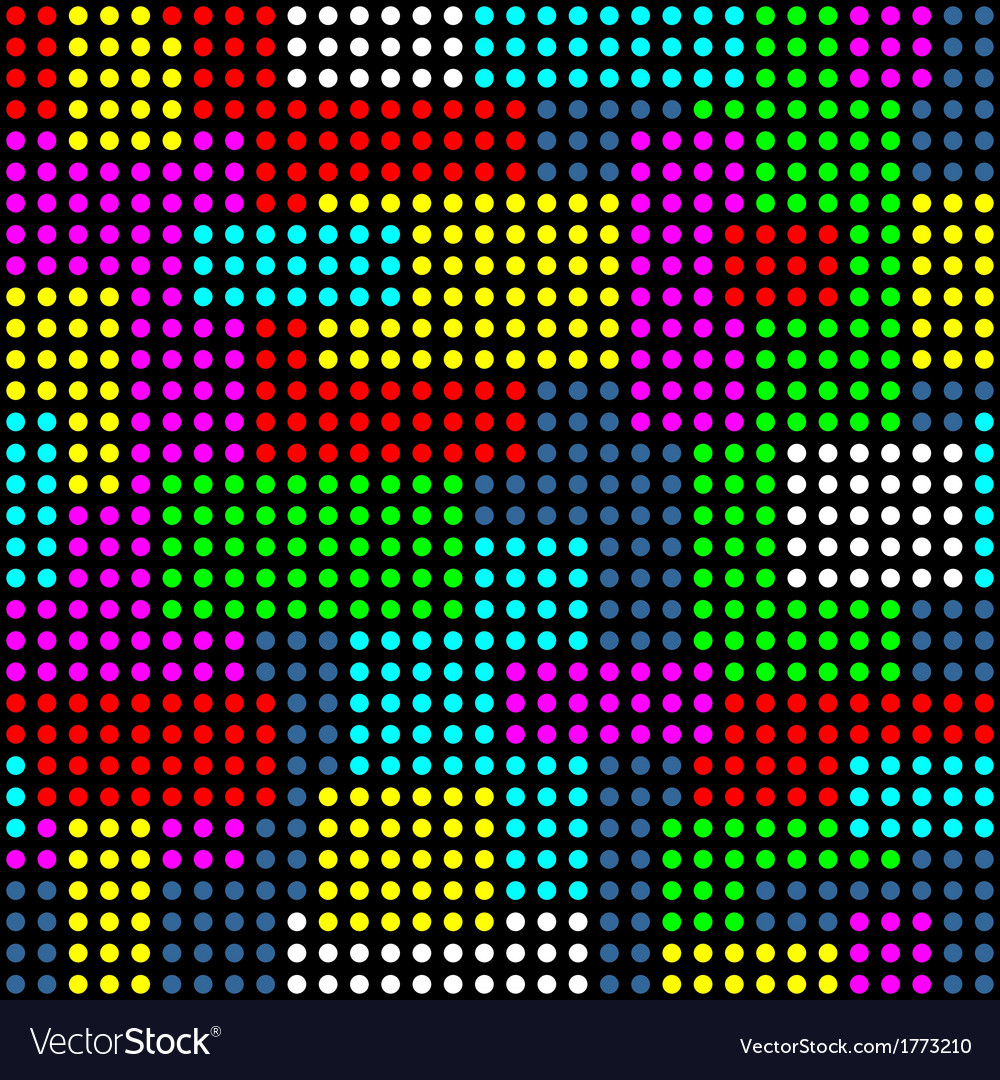 Colorful dots background Royalty Free Vector Image
