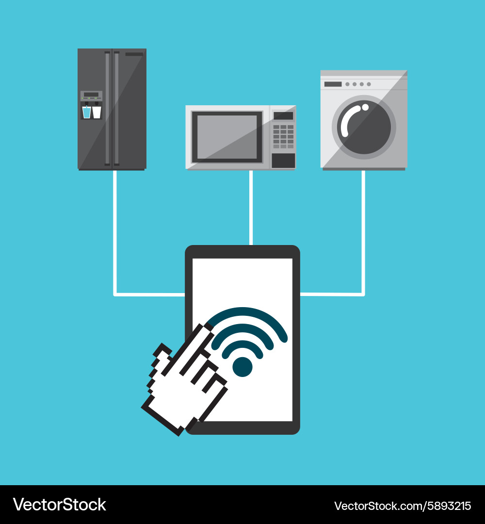 Internet things Royalty Free Vector Image - VectorStock