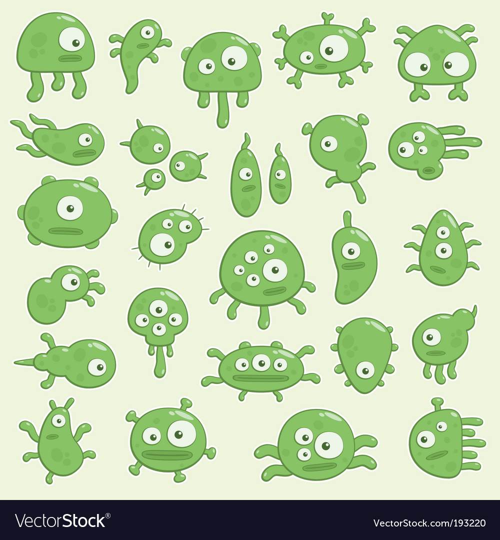 Germs Royalty Free Vector Image - VectorStock