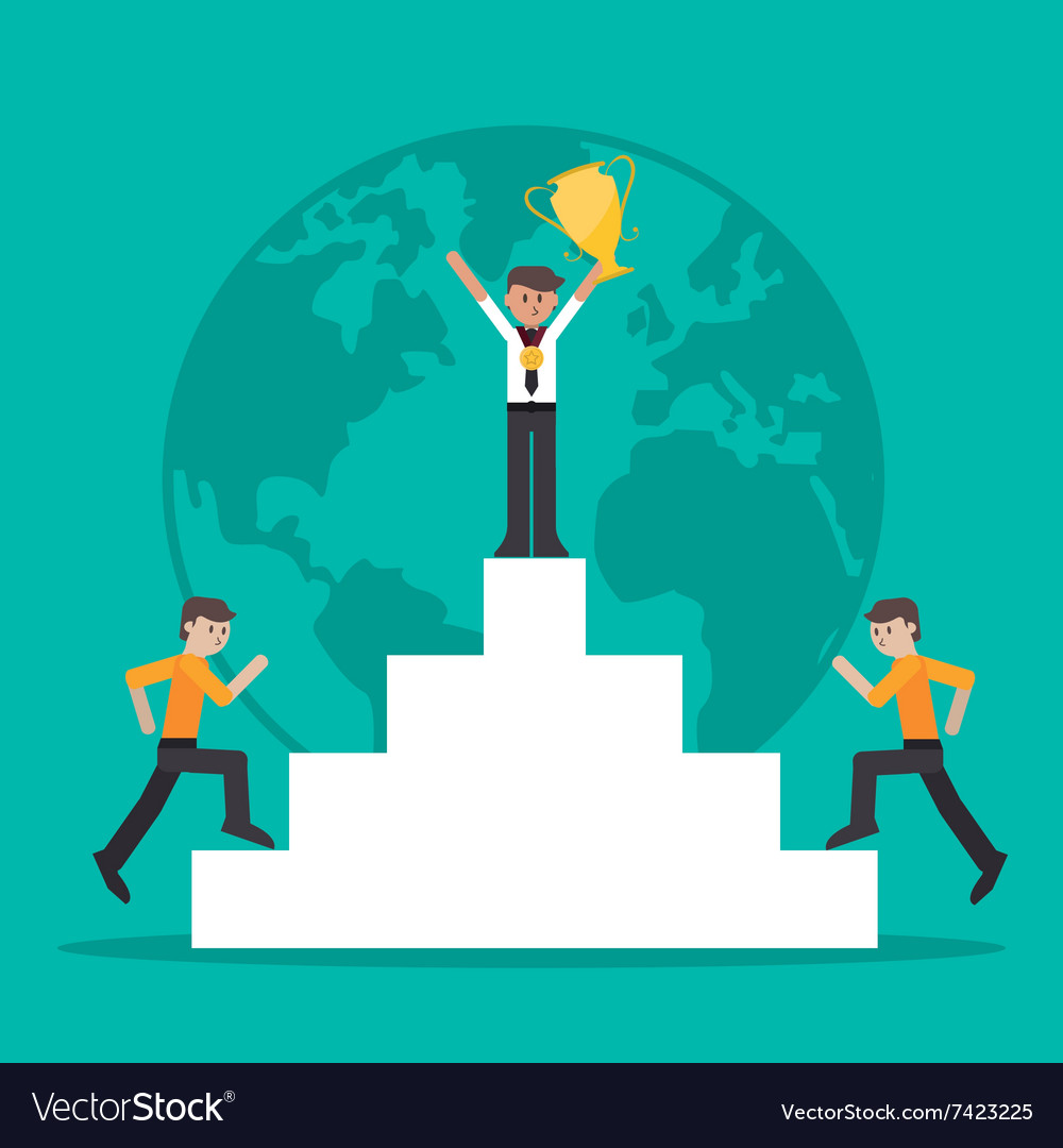 Competition icon design Royalty Free Vector Image