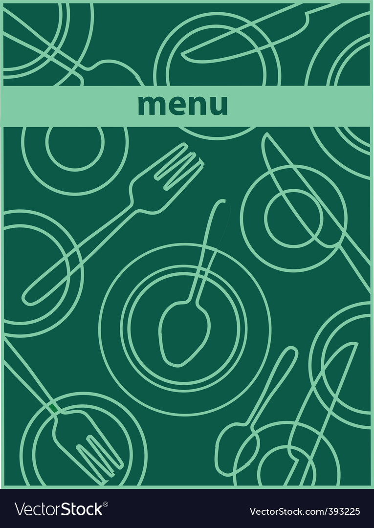 Restaurant cafe menu Royalty Free Vector Image