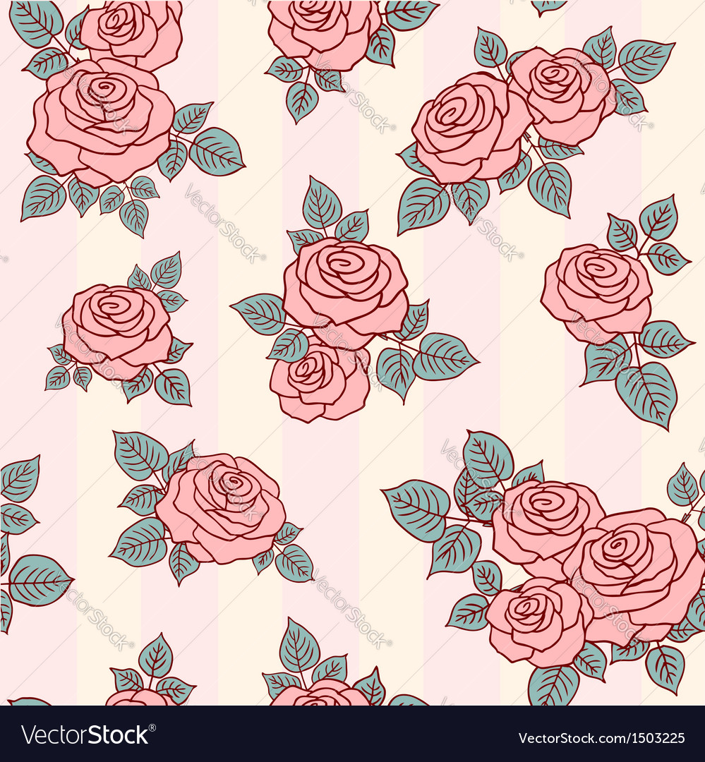 Retro pattern Royalty Free Vector Image - VectorStock