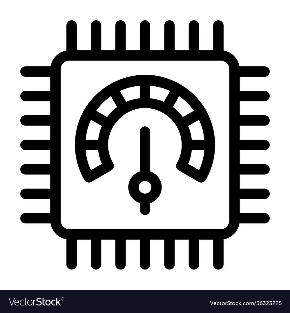 Speed processing Royalty Free Vector Image - VectorStock