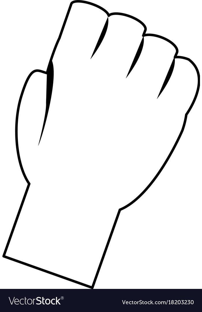 Hand Royalty Free Vector Image - VectorStock