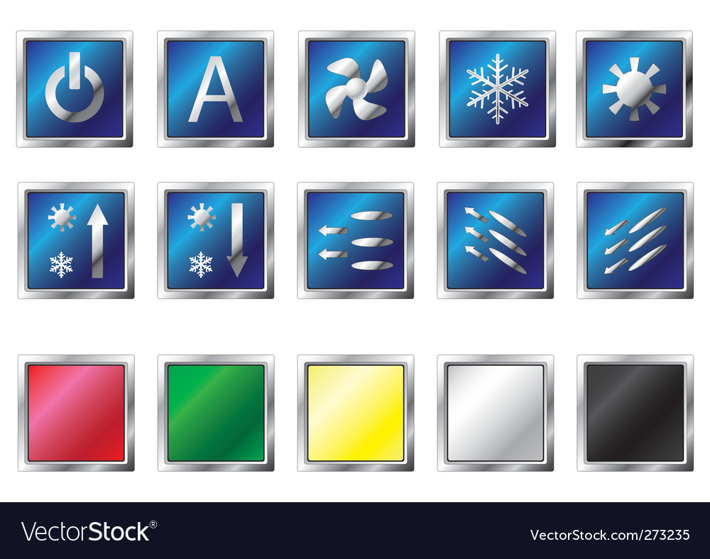 Button Royalty Free Vector Image - VectorStock