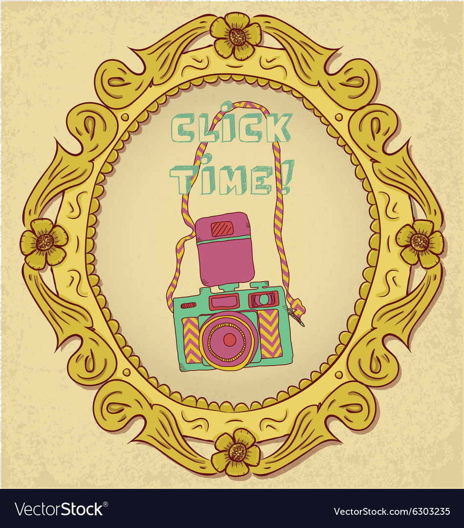 Camera frame Royalty Free Vector Image - VectorStock