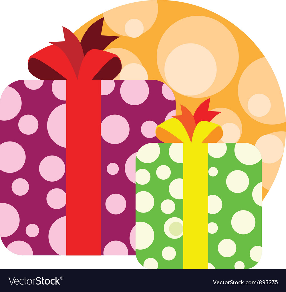 Gift box Royalty Free Vector Image - VectorStock