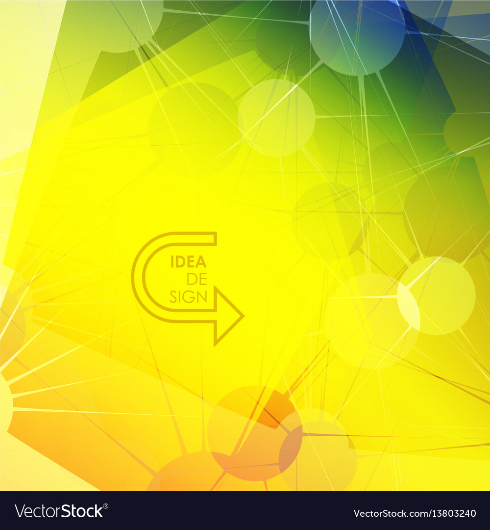 Dynamic Molecule Structure Science And Connection Vector Image