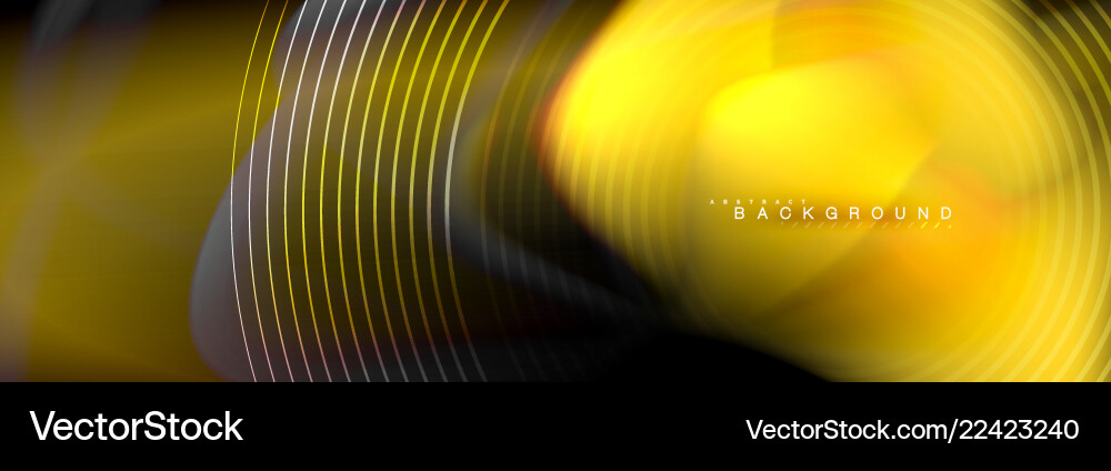 Fluid color wave line background trendy abstract Vector Image