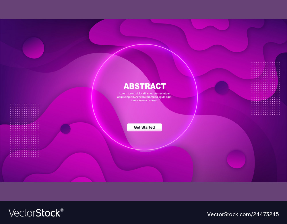 Dynamic gradient abstract background minimal Vector Image