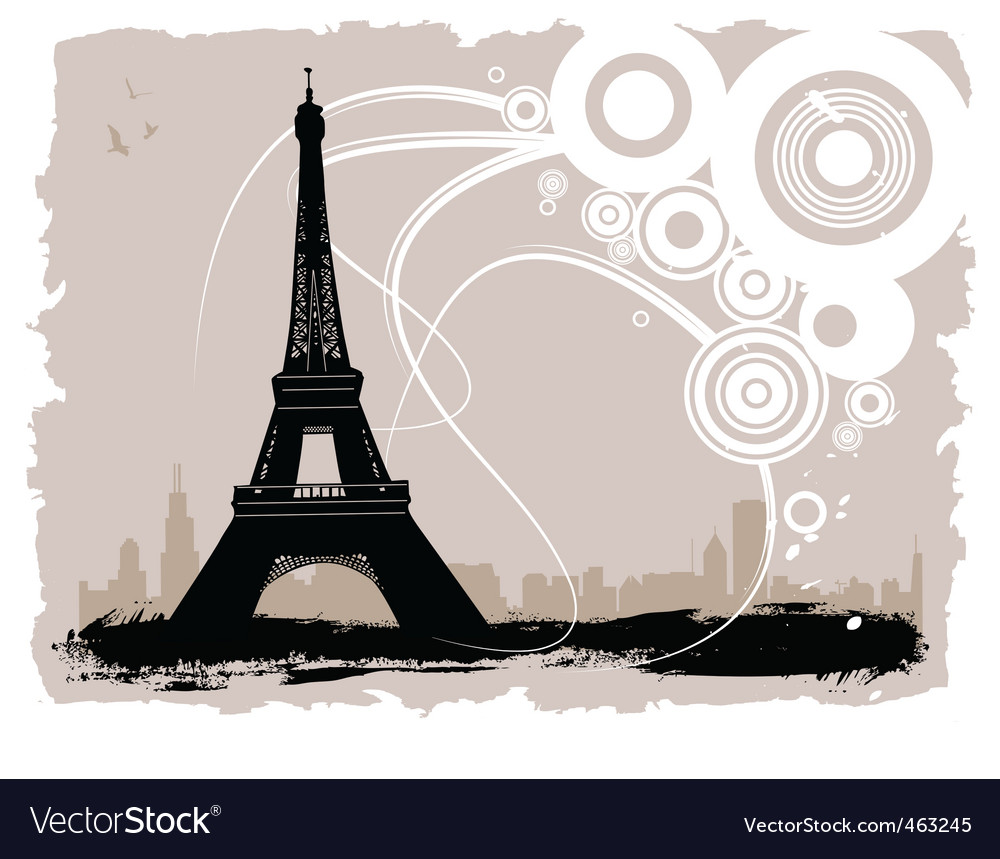 Eiffel tower Royalty Free Vector Image - VectorStock
