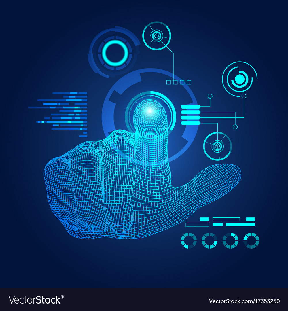 Touch screen Royalty Free Vector Image - VectorStock