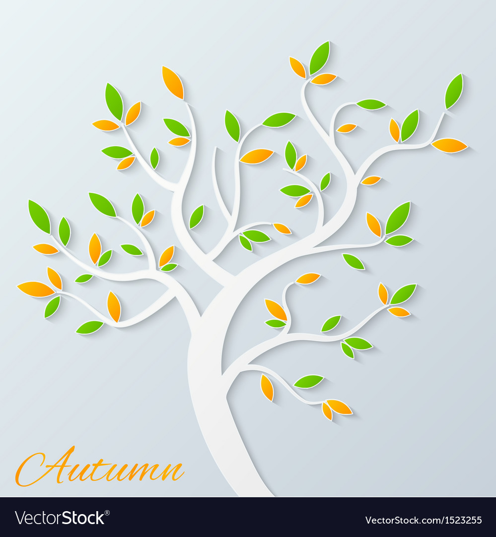 Abstract tree Royalty Free Vector Image - VectorStock