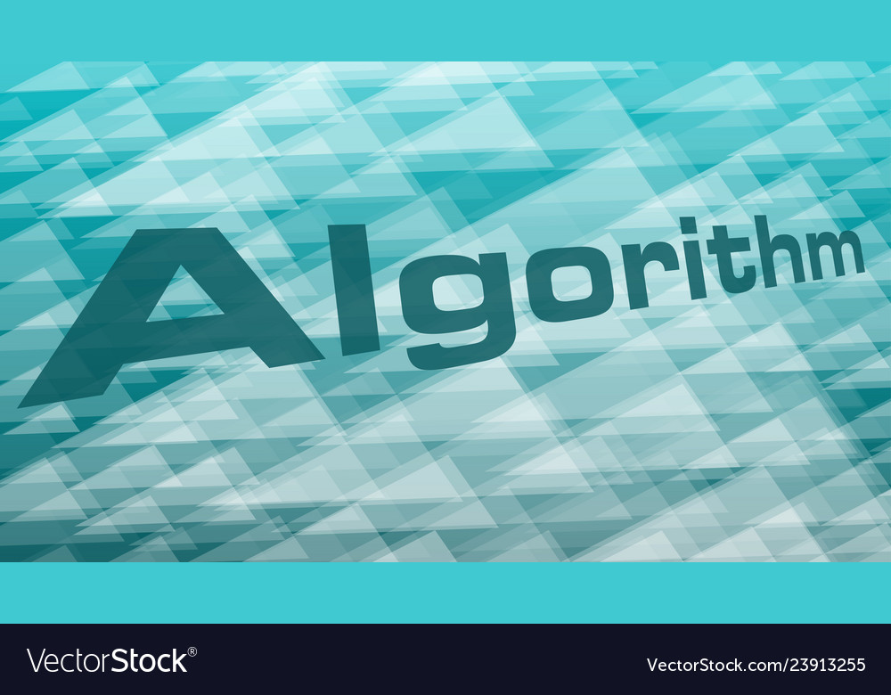 Digital data processing algorithm symbol creative Vector Image