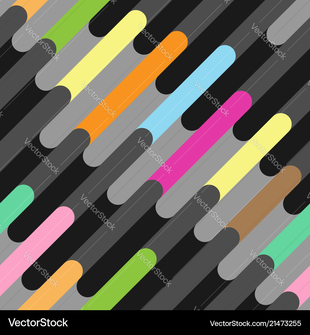 Seamless pattern of beautiful color lines stripe Vector Image