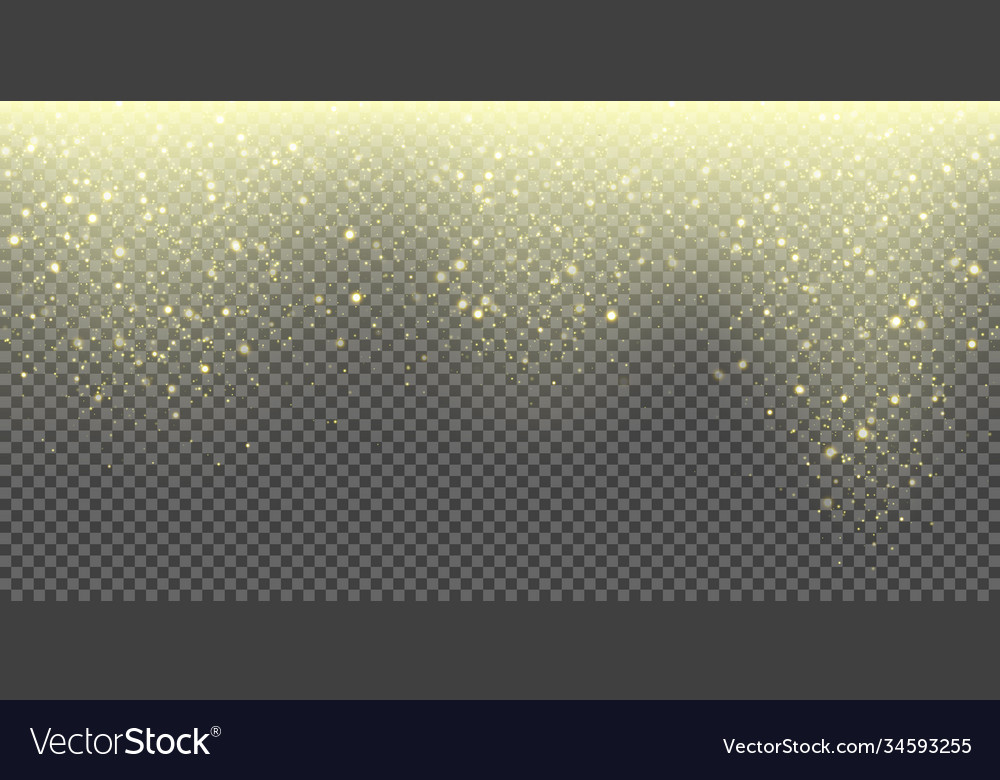 Snow falling glittering snowflake winter glitter Vector Image