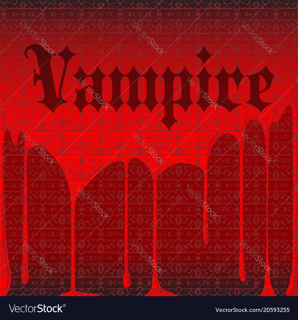 Vampire background Royalty Free Vector Image - VectorStock