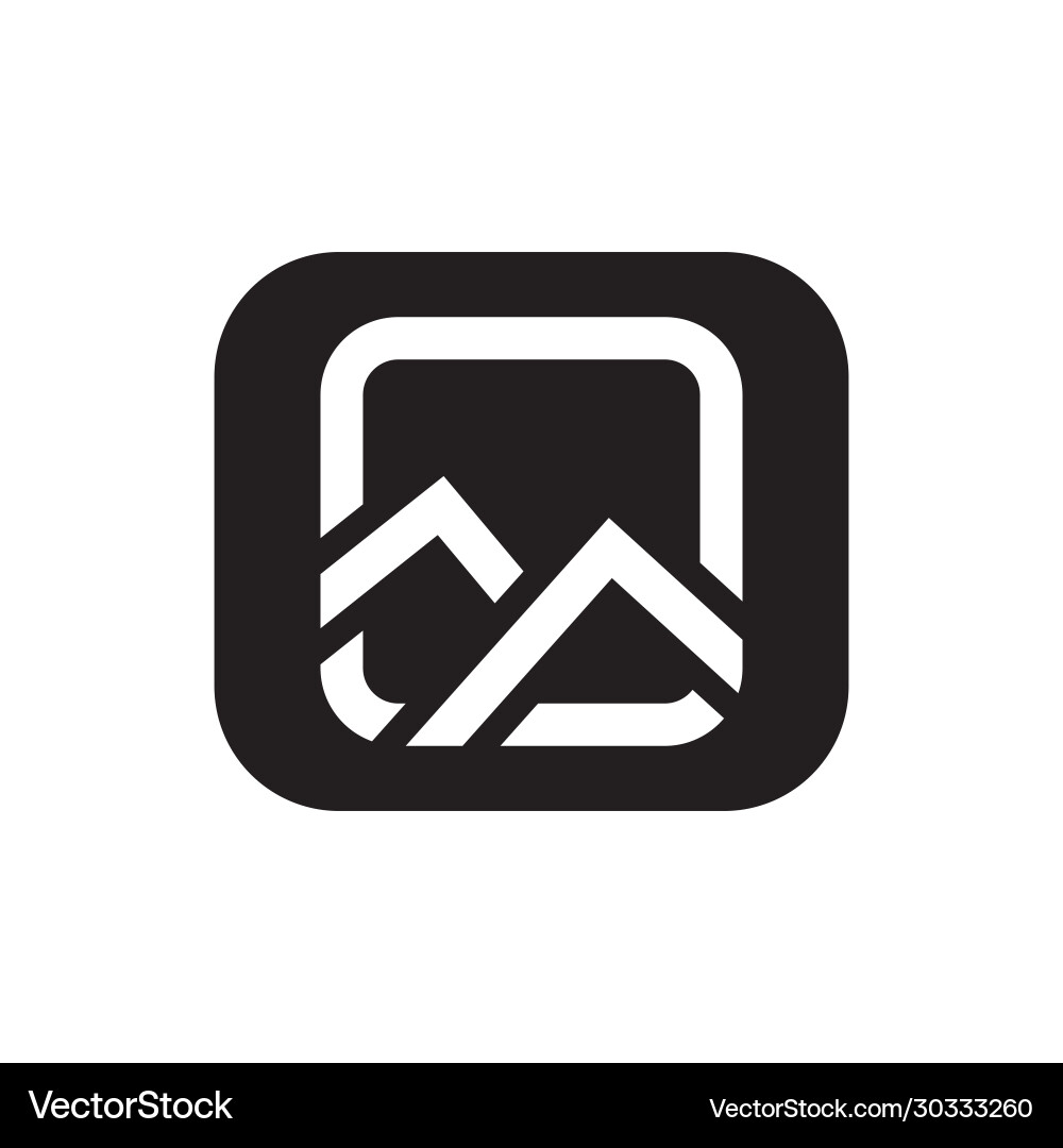 Album icon ui design Royalty Free Vector Image