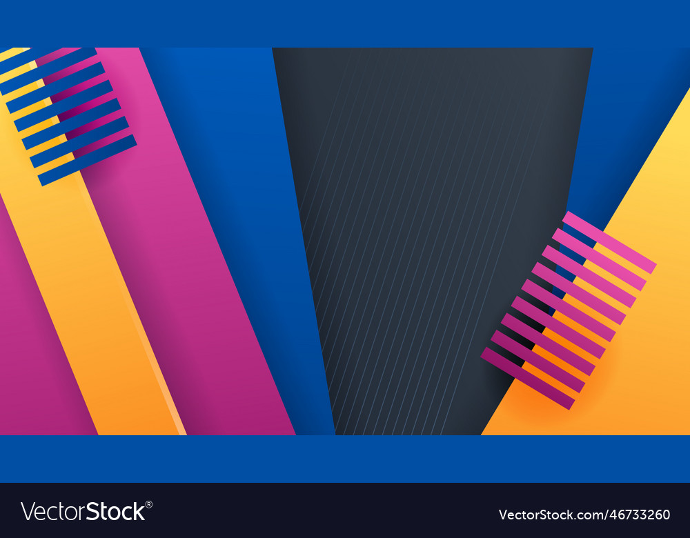 Colorful rainbow polygon background or frame Vector Image Colorful rainbow polygon background or frame Vector Image