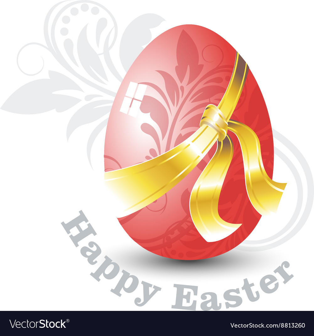 Easter egg Royalty Free Vector Image - VectorStock