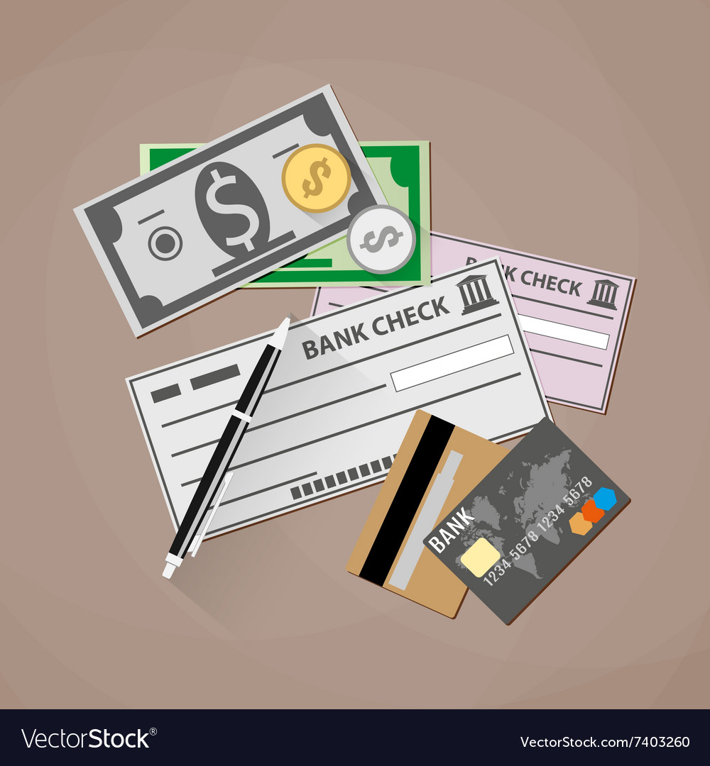 Payment methods concept Royalty Free Vector Image
