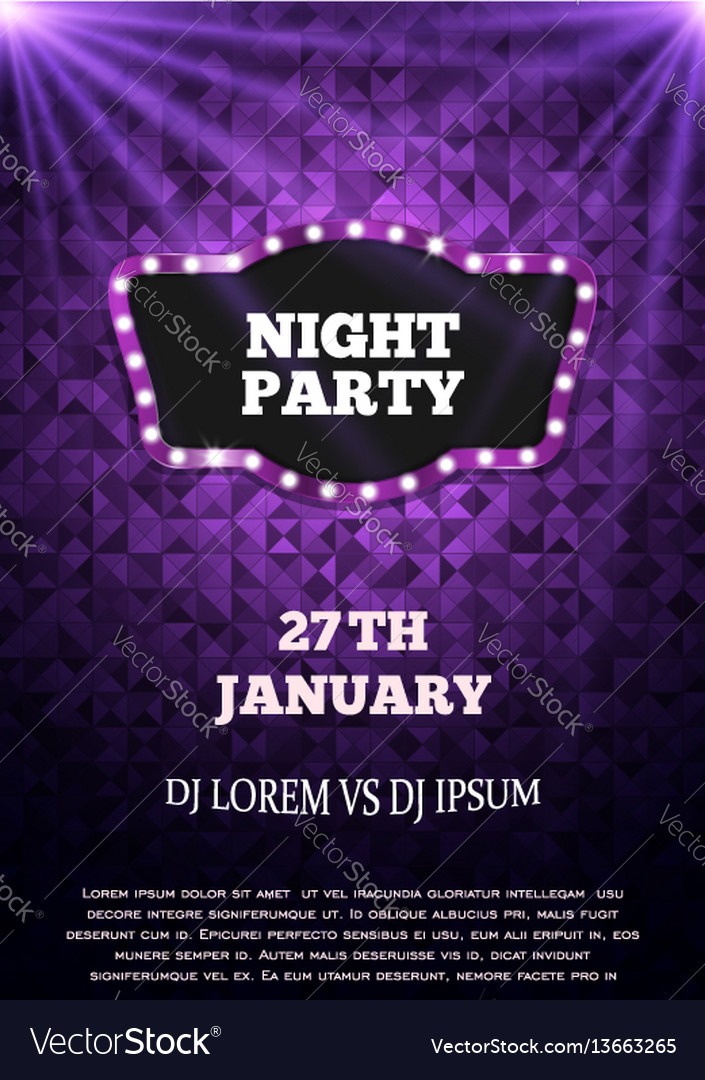 25 Inspirasi Keren Flyer Template Blank Party Flyer Background Design 