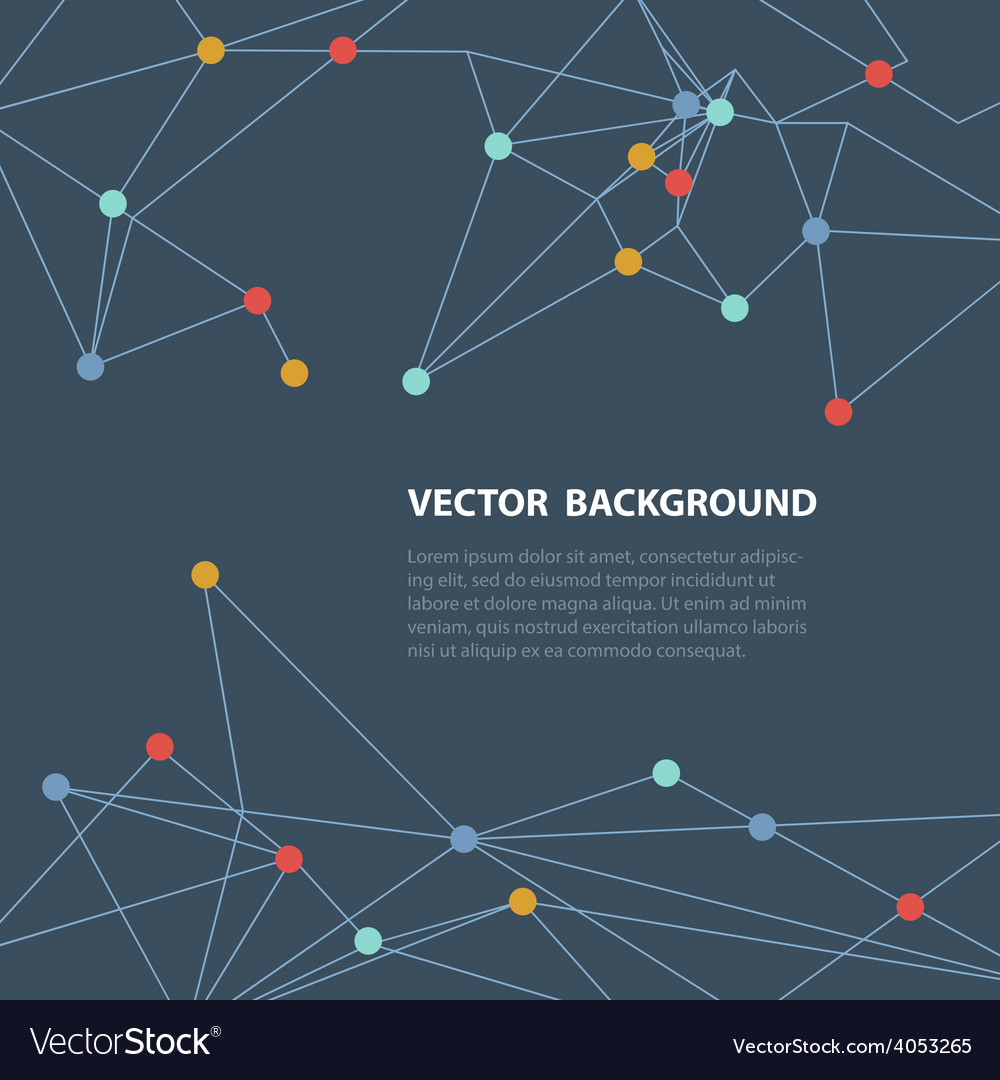 Polygonal background Royalty Free Vector Image