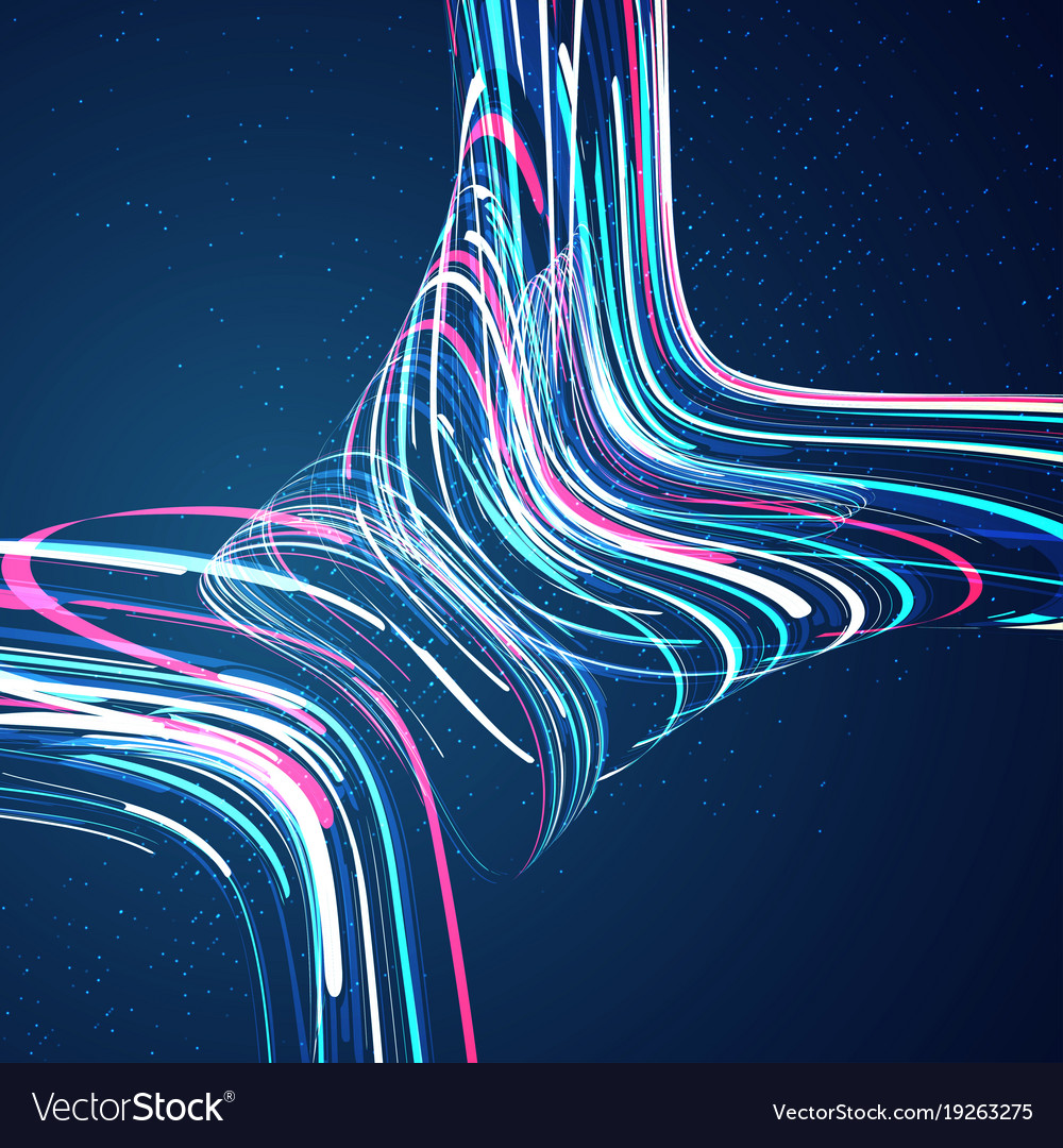 Abstract dynamic background Royalty Free Vector Image
