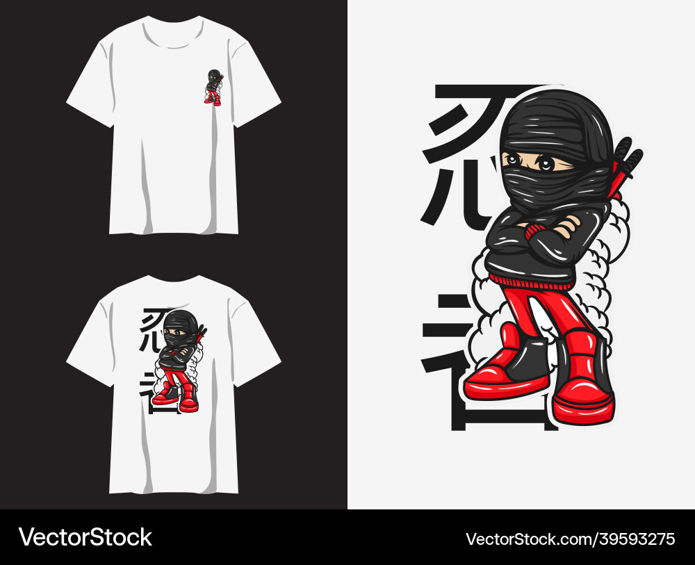 Streetwear graphic design Royalty Free Vector Image