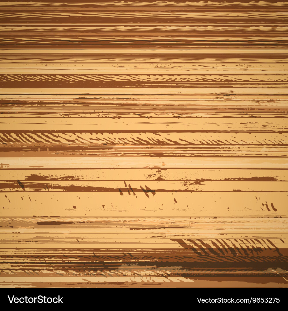 Traced brown wood grain abstract background eps10 Vector Image