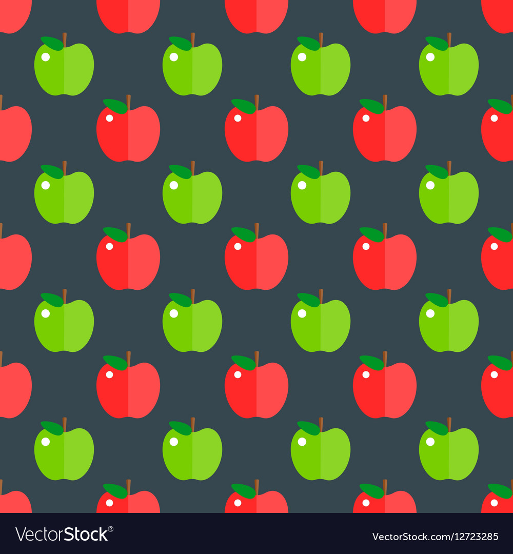 Apple background Royalty Free Vector Image - VectorStock