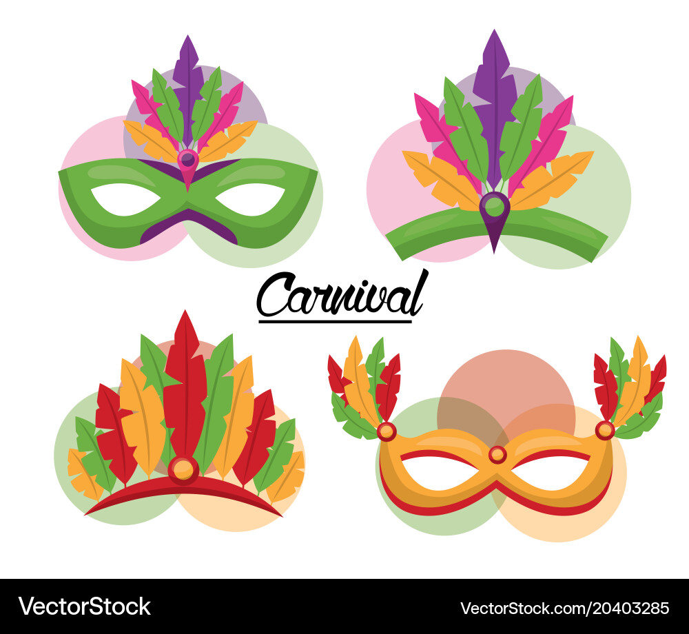Carnival fair festival Royalty Free Vector Image