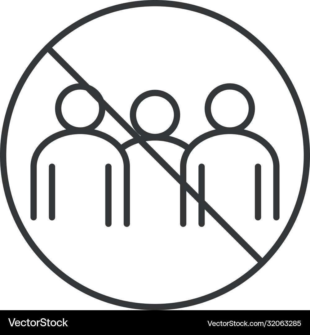 Covid19 19 coronavirus social distancing Vector Image