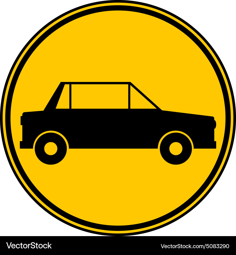 Car button Royalty Free Vector Image - VectorStock