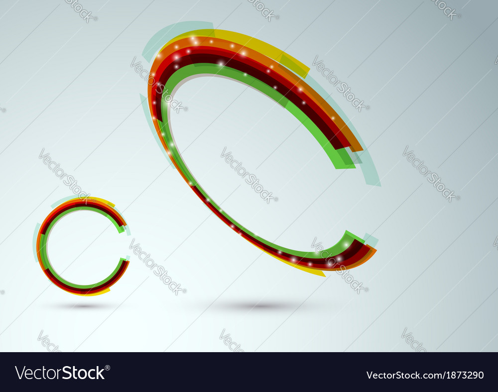 Modern web ring Royalty Free Vector Image - VectorStock