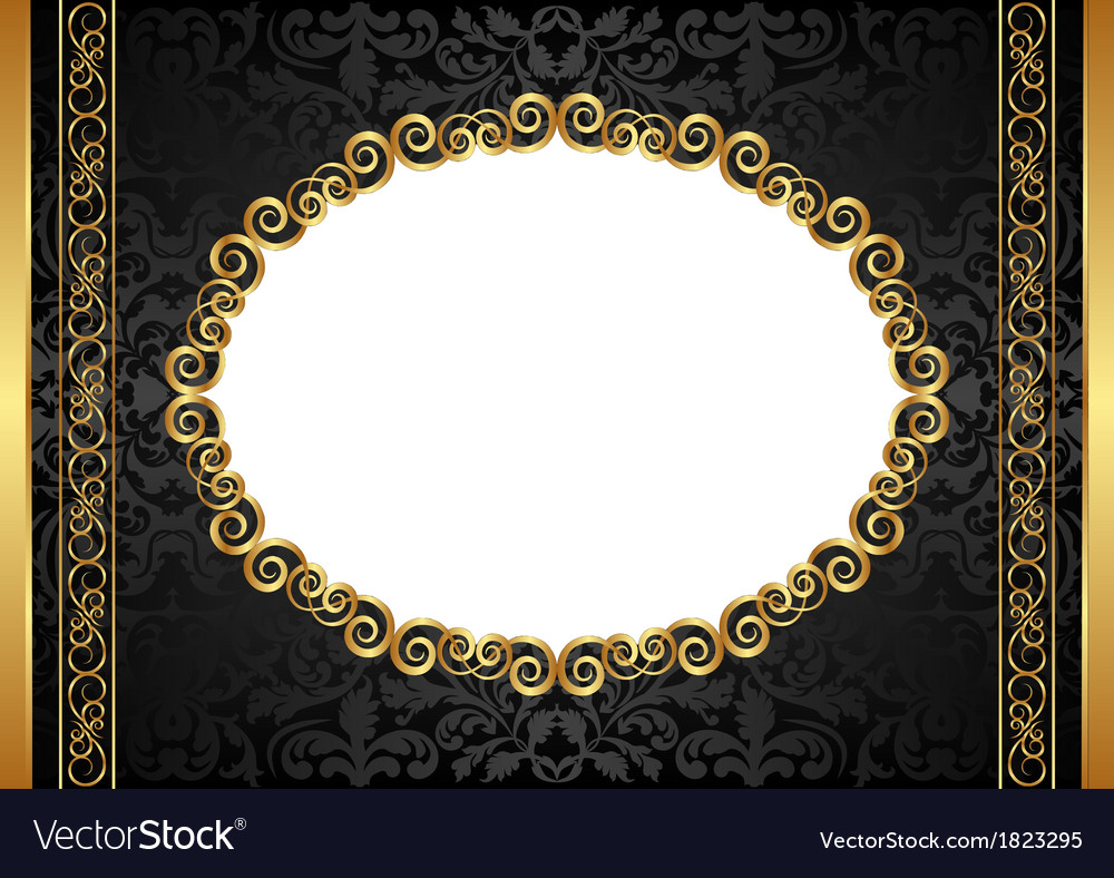 Black background Royalty Free Vector Image - VectorStock