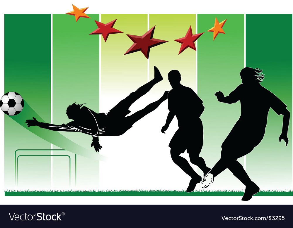 Goalkeeper Royalty Free Vector Image - VectorStock