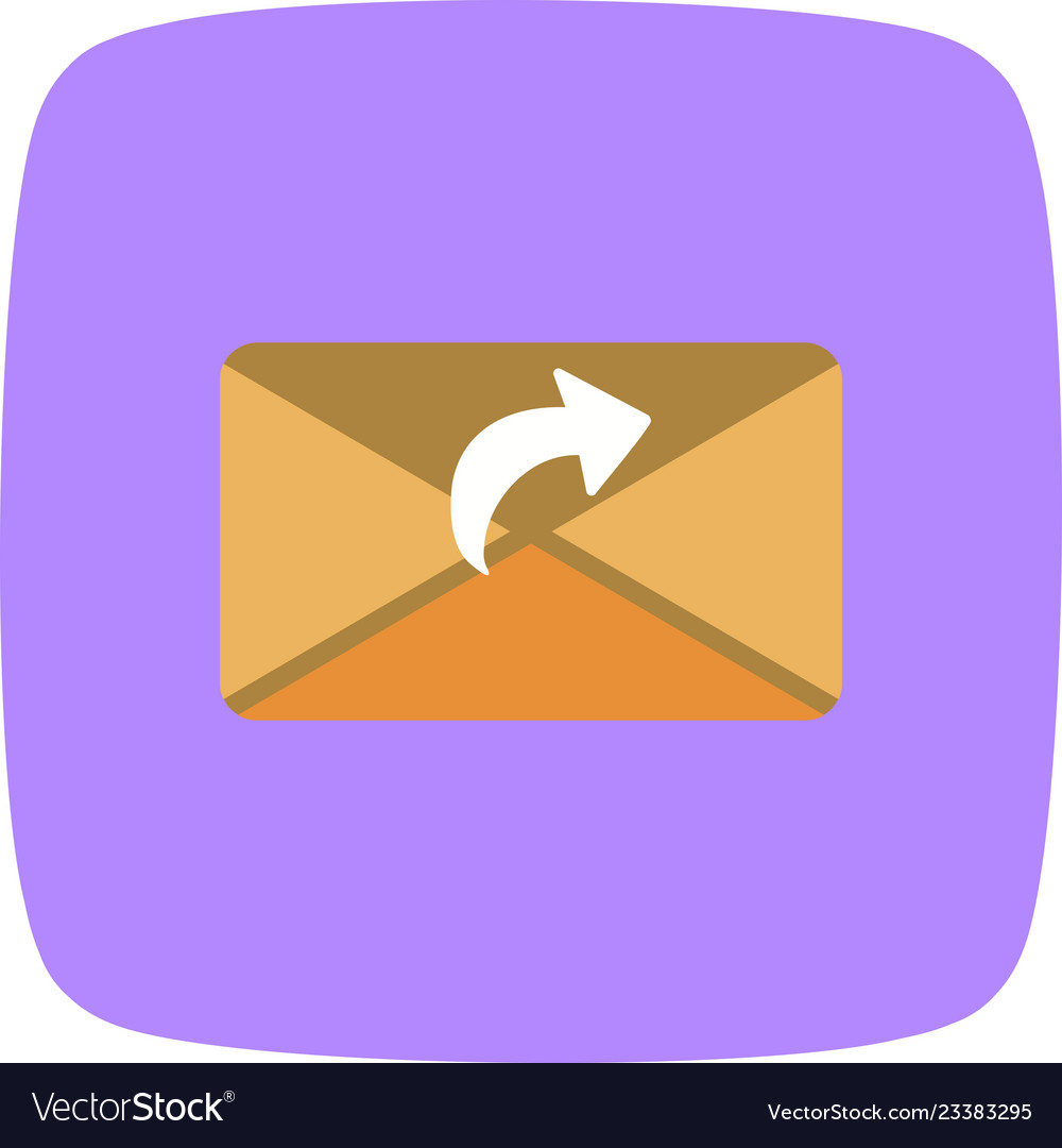 Send message icon Royalty Free Vector Image - VectorStock