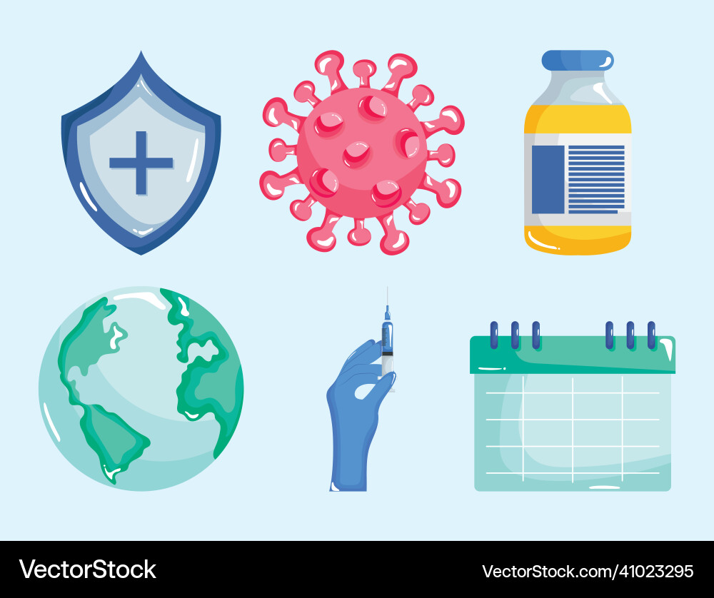 Vaccination and medical Royalty Free Vector Image