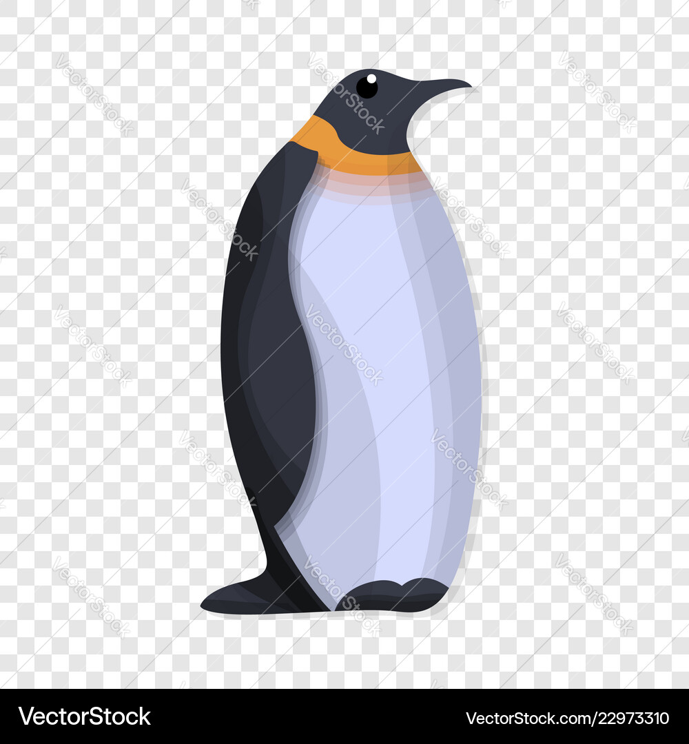 Penguin icon cartoon style Royalty Free Vector Image