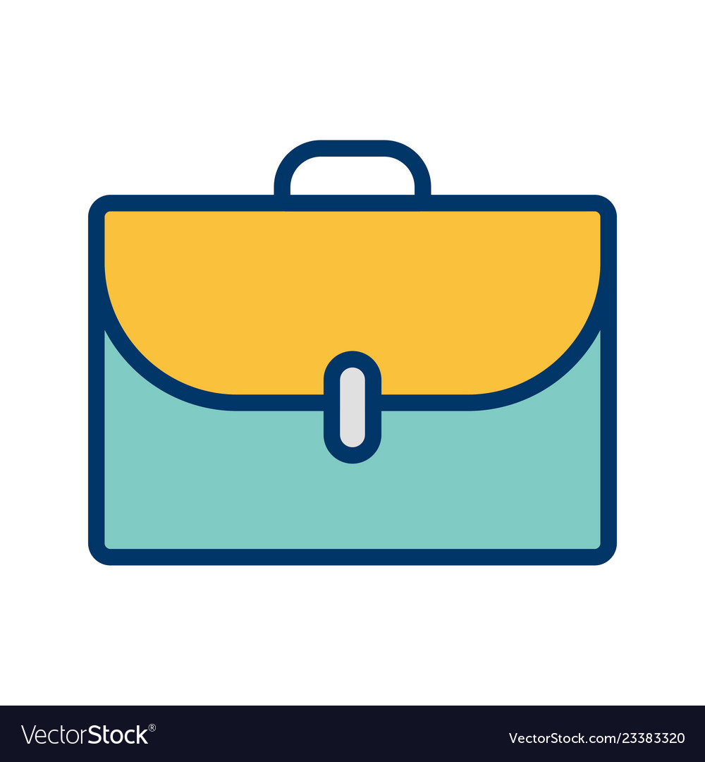 Briefcase icon Royalty Free Vector Image - VectorStock