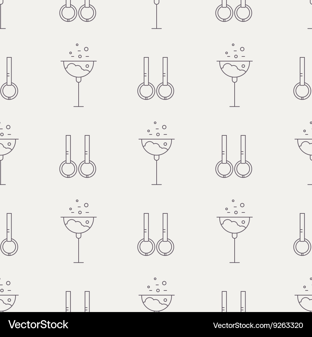 Gymnastics pattern Royalty Free Vector Image - VectorStock