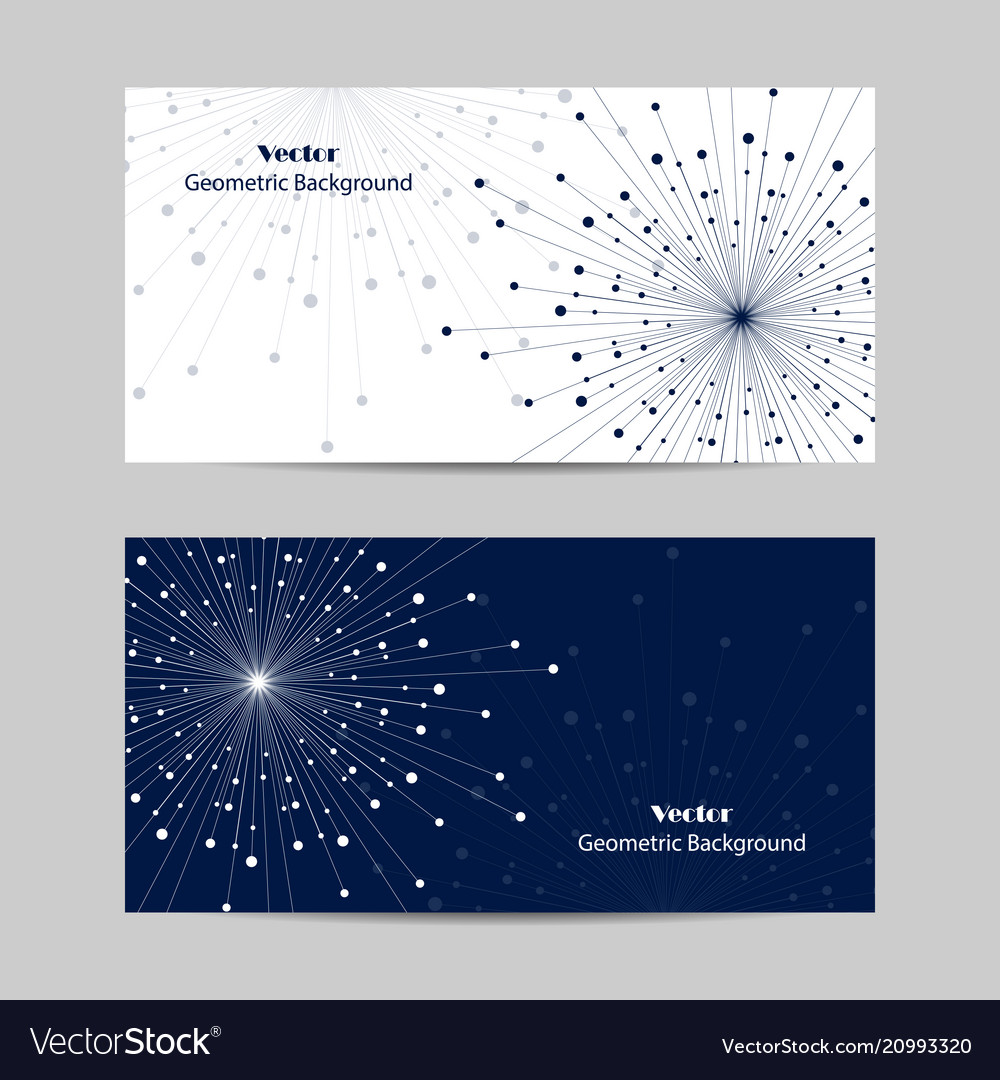 Set of horizontal banners Royalty Free Vector Image