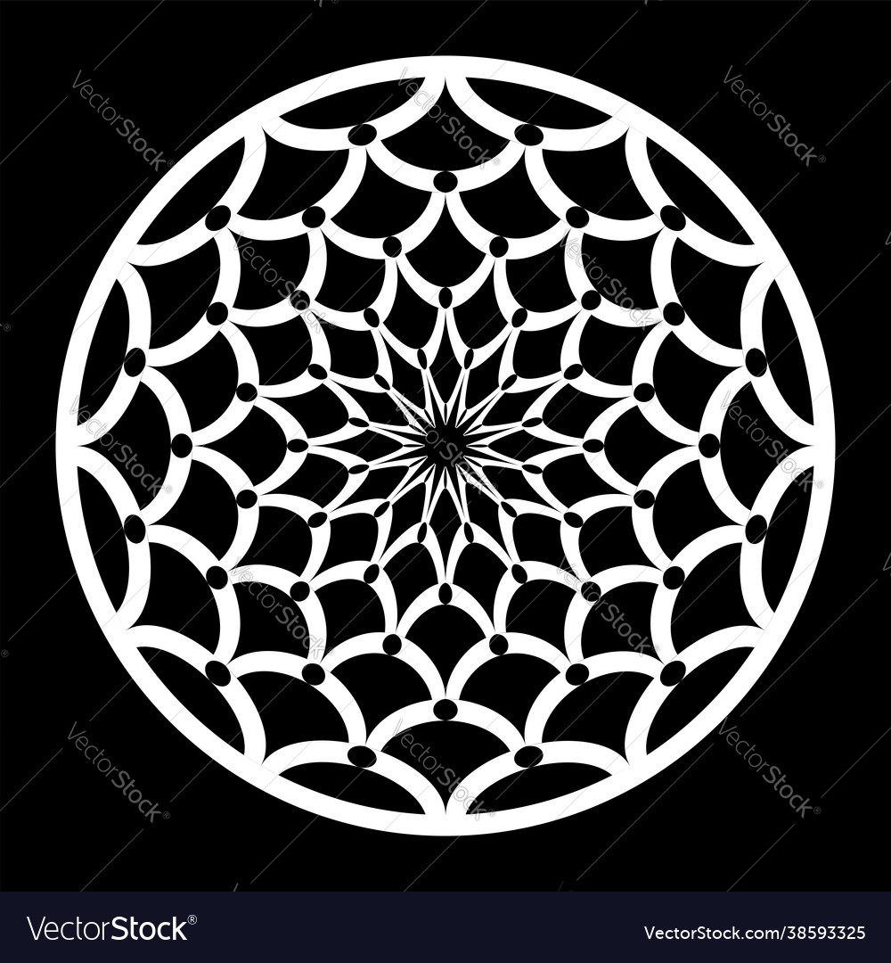 Abstract Circle Pattern Royalty Free Vector Image