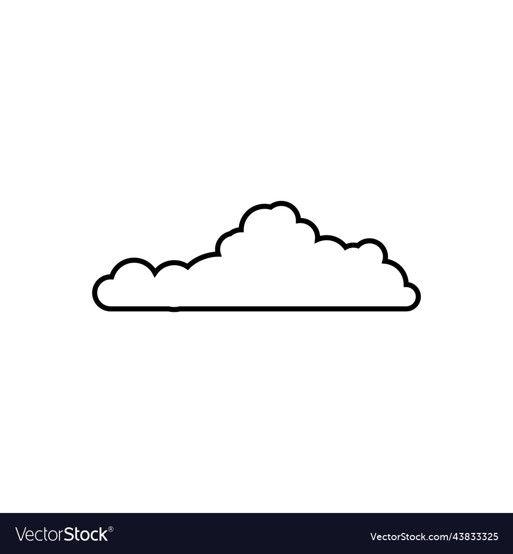 Cloud logo Royalty Free Vector Image - VectorStock