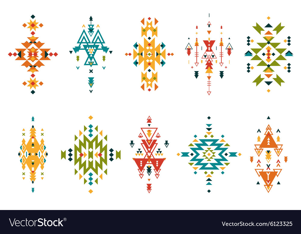 Tribal elements Royalty Free Vector Image - VectorStock